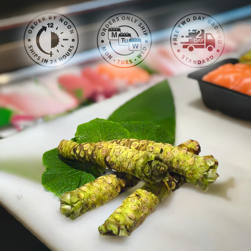 Fresh Real Wasabi Rhizomes | Authentic Wasabia japonica Roots – Real ...