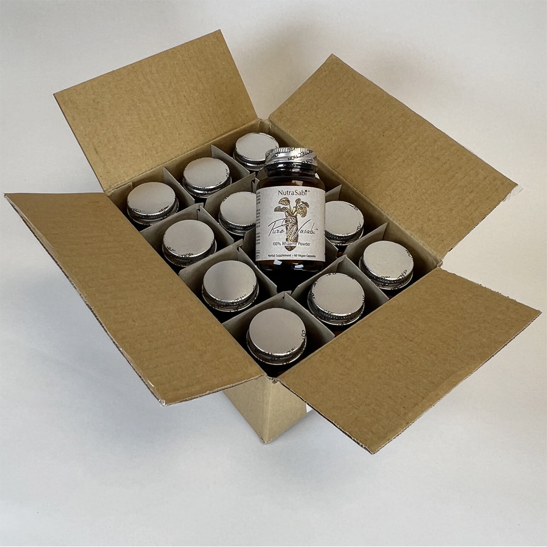 PureSabi | Pure Wasabi Supplements | 60 ct @ 500 mg | Vegan Capsules ...