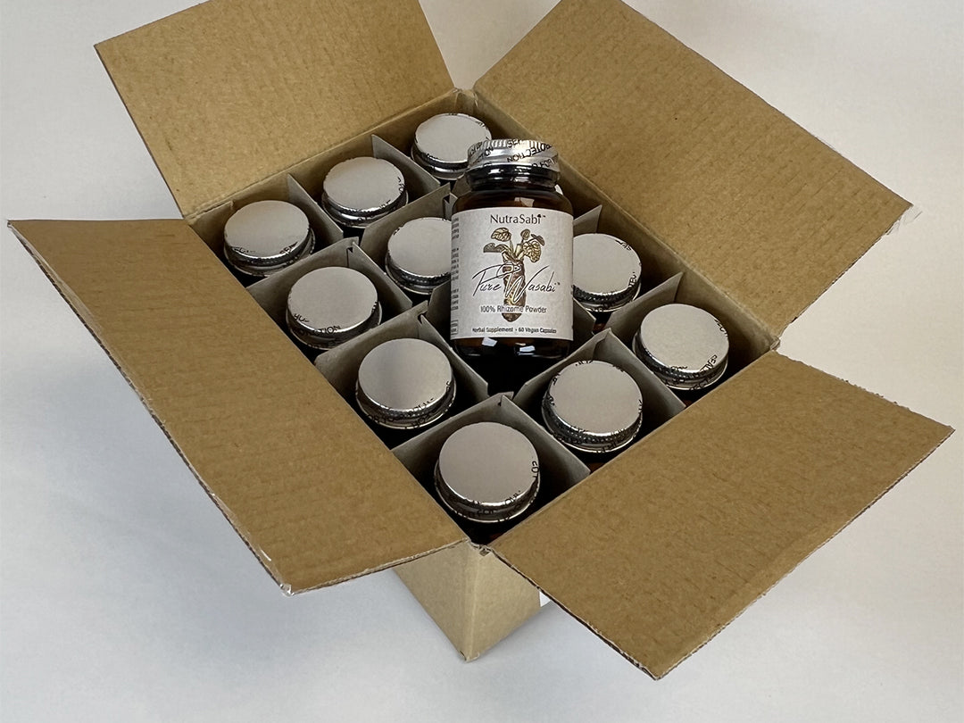 PureSabi | Pure Wasabi Supplements | 60 ct @ 500 mg | Vegan Capsules ...